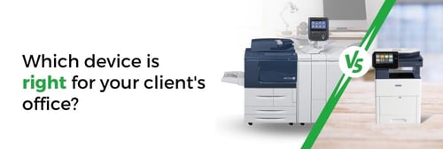Multifunction Copier vs Desktop Printer: Which is Best for Your Client?